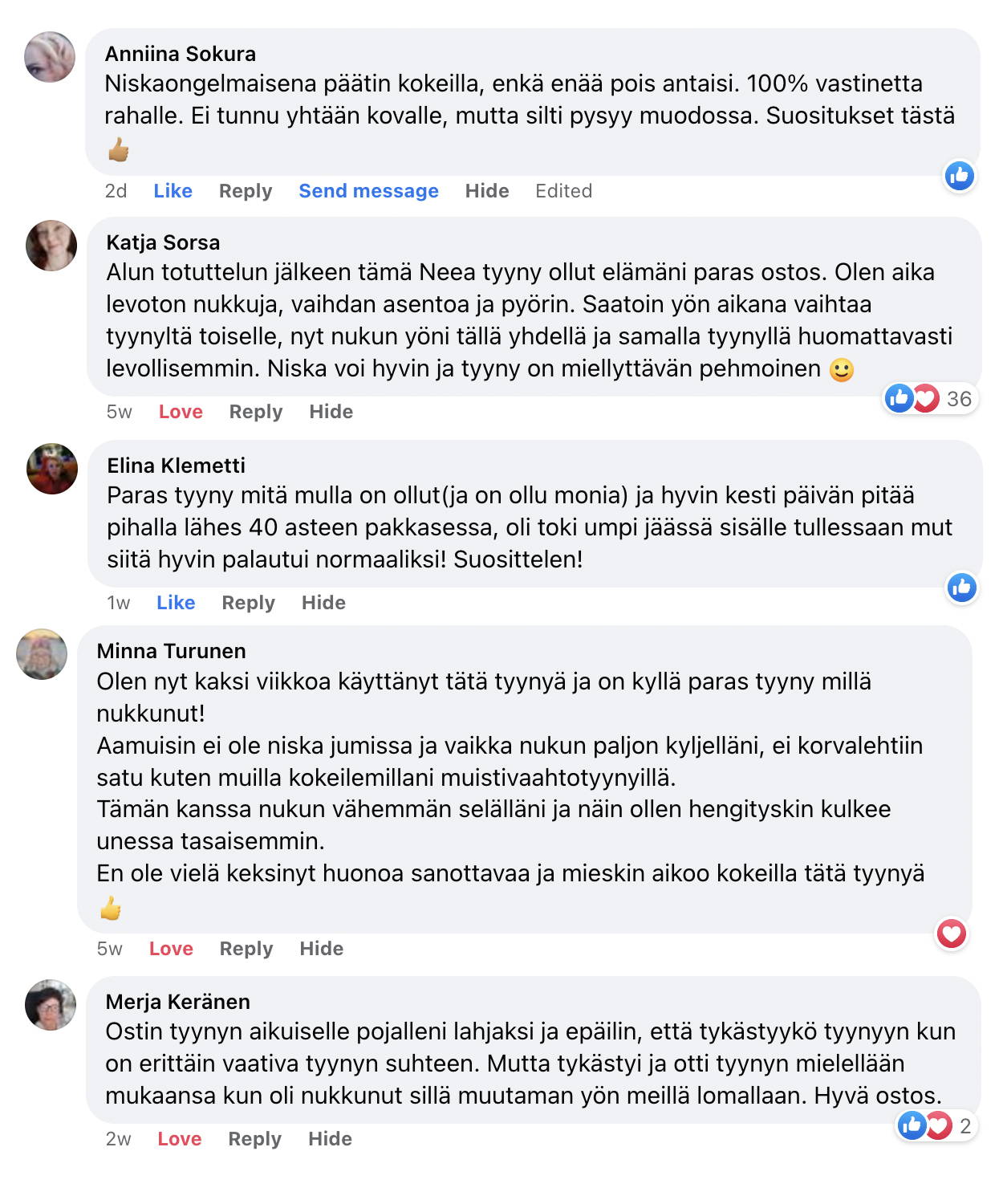 NEEA Ergonominen tyyny